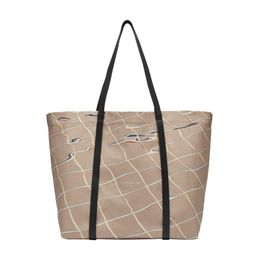 Liebeskind Berlin Shopper 'Aurora' Damen Gr&ouml;&szlig;e 1 camel / hellbeige / blau / schwarz