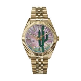 Timex Analog Watch 'Timex x Jacquie Aiche Desert Daze' female Gold size One Size