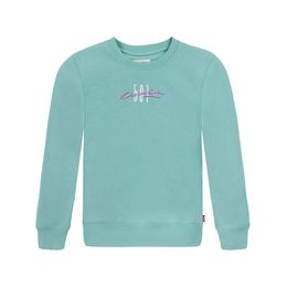 Levi's Kids Sweatshirt in T&uuml;rkis - 70% | Gr&ouml;&szlig;e 152 | Kinder-sweatshirts-jacken