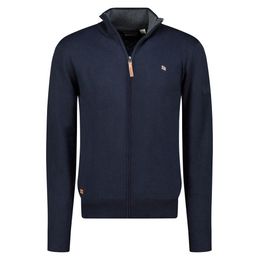 Geographical Norway Cardigan "Fregate" in Dunkelblau - 53% | Gr&ouml;&szlig;e L | Herren-pullover-cardigans