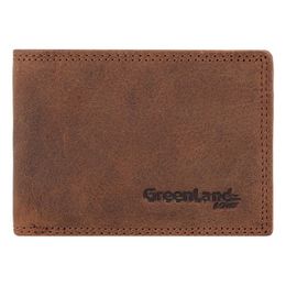 GreenLand Nature Wallet 'Montenegro' male Brown size One Size