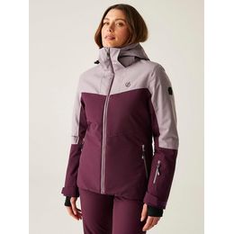 Dare 2b Ski-/ Snowboardjacke "Iced" in Bordeaux/ Lila - 53% | Gr&ouml;&szlig;e 42 | Damen-outdoorjacken