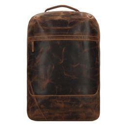Green Burry Greenburry Backpack 'Vintage Overnighter XL' male Brown size One Size