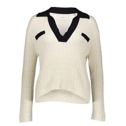 Gant Pullover in Creme - 69% | Gr&ouml;&szlig;e M | Damen-pullover-cardigans
