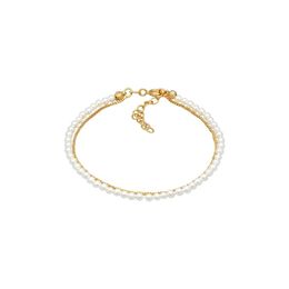 Elli Bracelet female Gold, White size 16