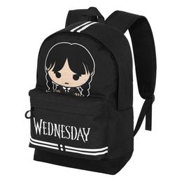 Wednesday Rucksack 'Wednesday Adams' Jungen Gr&ouml;&szlig;e One Size nude / schwarz / wei&szlig;