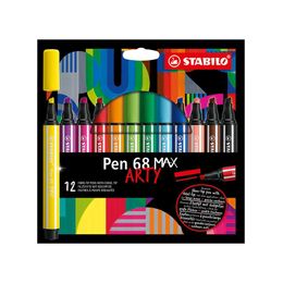 Stabilo Premium-Filzstift - Stabilo Pen 68 MAX ARTY" - 12 St&uuml;ck - 10% | Schulzubehoer