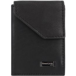 GreenLand Nature Wallet 'Nappa' male Black size One Size