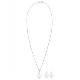 Elli DIAMONDS Jewelry Set female Silver size 45