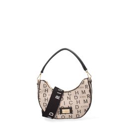 John Richmond Schultertasche Damen Gr&ouml;&szlig;e One Size beige / schwarz
