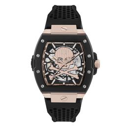 Philipp Plein Watches Analog Watch 'THE $KELETON 2.0' male Black size One Size