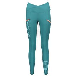 Ortovox Klettern-Funktionsleggings "Mandrea" in T&uuml;rkis - 43% | Gr&ouml;&szlig;e S | Damen-sporthosen