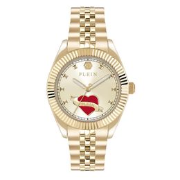 Philipp Plein Watches Analog Watch 'ROCK COUTURE' female Gold size One Size