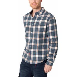 Timezone Hemd - Regular fit - in Dunkelblau - 44% | Gr&ouml;&szlig;e L | Herren-plussize