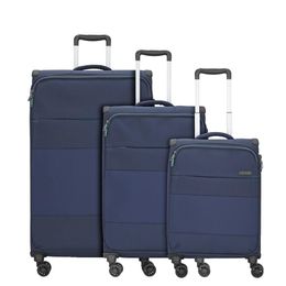d&n D&n Suitcase Set 'Travel Line 9004' male Blue size One Size