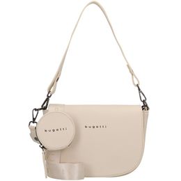Bugatti Schultertasche 'Almata' Damen Gr&ouml;&szlig;e One Size creme / schwarz