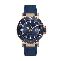 Gc Analog Watch 'DiverCode' male Blue size One Size