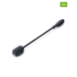 Ibili 2er-Set: Flaschenb&uuml;rsten in Grau - (L)31 cm - 11% | Putzutensilien