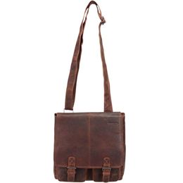 GreenLand Nature Shoulder Bag 'Montana' female Brown size One Size