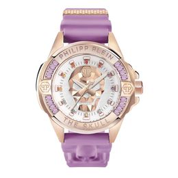 Philipp Plein Watches Analog Watch 'The $kull' female Purple size One Size