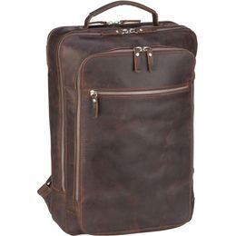 Leonhard Heyden Backpack male Brown size One Size