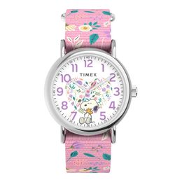 Timex Analog Watch female Pink size One Size