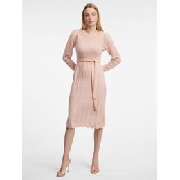ORSAY Strickkleid in Rosa - 50% | Gr&ouml;&szlig;e L | Damen-kleider