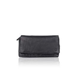 Bellicci Leder-Geldb&ouml;rse "Cosette" in Schwarz - (B)17 x (H)10 x (T)3 cm - 49% | Portemonnaies-etuis