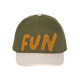 L&auml;ssig L&auml;ssig Cap "Fun" in Khaki/ Creme - 19% | Gr&ouml;&szlig;e 48 | Baby-caps-huete