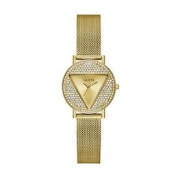 Guess Uhr Damen Gr&ouml;&szlig;e One Size gold / schwarz / transparent