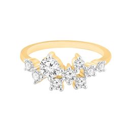 Diamonds lab grown Gold-Ring mit Diamanten - 75% | Gr&ouml;&szlig;e 56 | Schmuck
