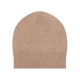 AUTHENTIC CASHMERE Kaschmir-M&uuml;tze "Manti" in Beige - 30% | Damen-muetzen-caps