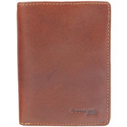 GreenLand Nature Wallet 'Rubin' male Brown size One Size