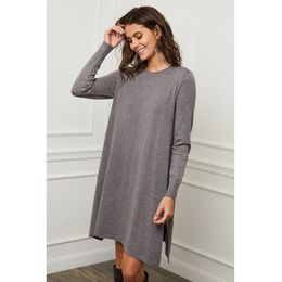 Jos&eacute;fine Strickkleid "Elior" in Taupe - 72% | Gr&ouml;&szlig;e M | Damen-kleider