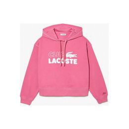 Lacoste Hoodie in Pink - 59% | Gr&ouml;&szlig;e 42 | Damen-sweatshirts-jacken