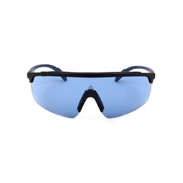 Adidas Herren-Sonnenbrille in Schwarz/ Blau - 64% | Brillen-herren