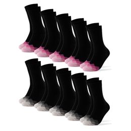 Occulto Socks 'Evelin' female Black size 35-38