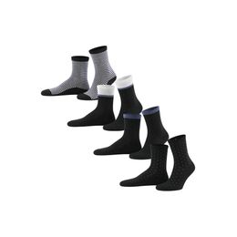 DIM Socken Damen Gr&ouml;&szlig;e 37/41 blau / schwarz / wei&szlig;