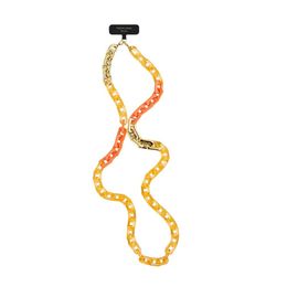 Cheeky Chain Munich Handykette 'Funky' Herren Gr&ouml;&szlig;e One Size goldgelb / gold / orange