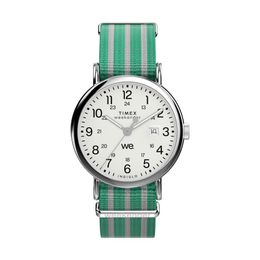 Timex Analog Watch 'Timex Weekender' male Green size One Size