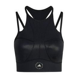 adidas by Stella McCartney Sports Bra 'Training Micro Dot Crop' female Black size XS