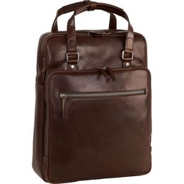 Leonhard Heyden Backpack male Brown size One Size