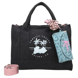 Fritzi aus Preussen Fritzi aus Preu&szlig;en Shopper 'Limited Barbie Malibu' Damen Gr&ouml;&szlig;e One Size blau / pink / schwarz