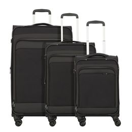 d&n D&N Kofferset 'Travel Line 9504' Herren Gr&ouml;&szlig;e One Size schwarz