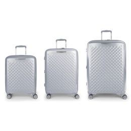 GABOL Suitcase Set 'Queens' male Silver size One Size