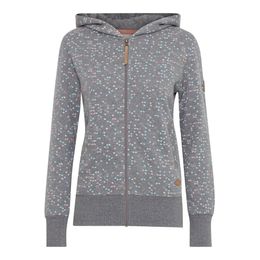 oxmo Zip-Up Hoodie 'Beatrice' female Grey size M