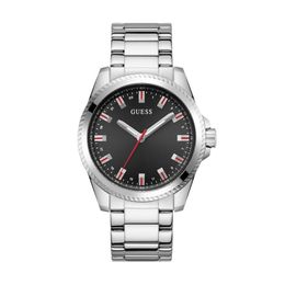 Guess Analog Watch 'CHAMP' male Silver size One Size