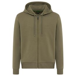BOSS Green Herren BOSS Green Kapuzensweatjacke &raquo;Saggy&laquo; mit BOSS Aufdruck S