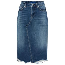 Hugo Blue Damen HUGO Blue Jeansrock &raquo;Gadele&laquo; Mid Rise, in Midi-L&auml;nge XS (34)