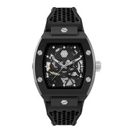 Philipp Plein Watches Analog Watch 'The Skeleton' male Black size One Size